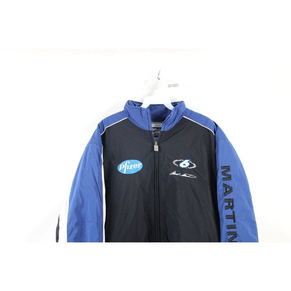 Vintage | Jackets & Coats | Vintage 9s Nascar Mens Large Spell Out ...